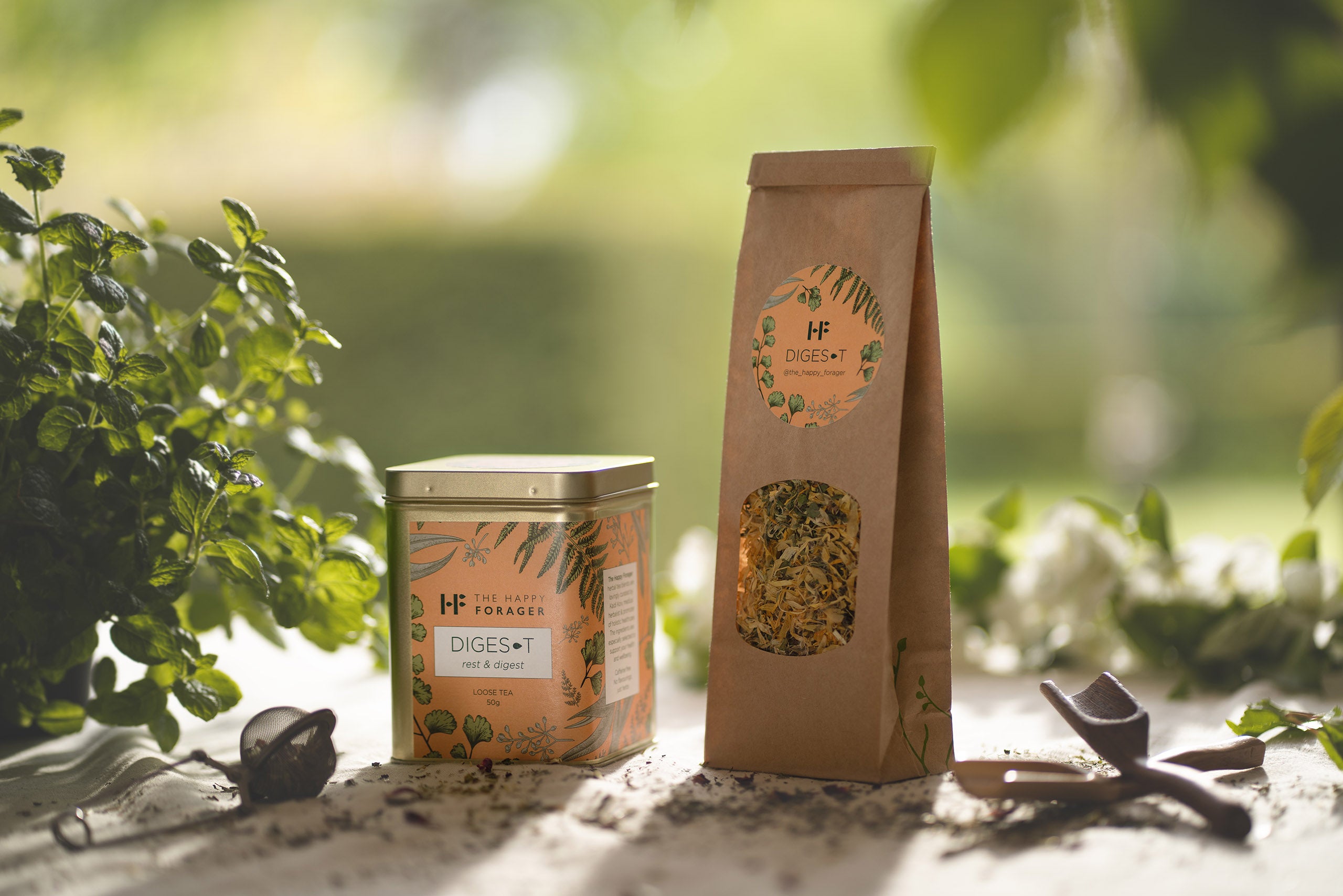 The Happy Forager - practitioner formulated herbal blends